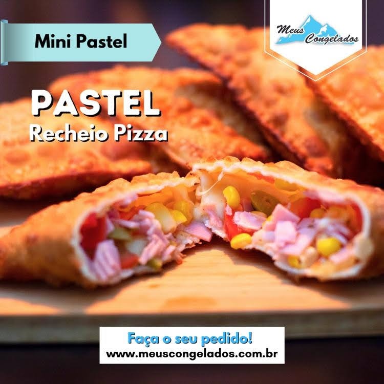 Mini Pastel de Pizza (1 kg) - Meus Congelados