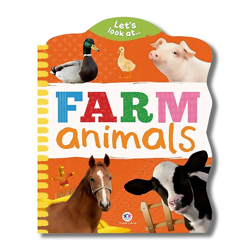 FARM ANIMALS LETS LOOK AT... - GRAMPEADO - Editora Sobre Tudo