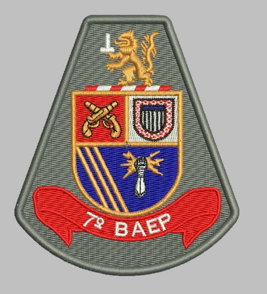 BRASÃO 7° BAEP (POLÍCIA MILITAR) - Militar SP-Artigos Militar
