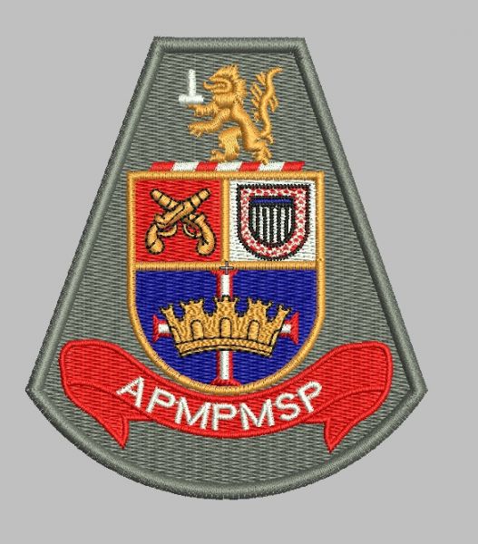 BRASÃO APM PMSP - Militar SP-Artigos Militar