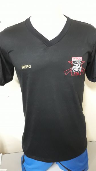 CAMISETA FORÇA TÁTICA 22BPM/M (POLÍCIA MILITAR - Militar SP-Artigos Militar