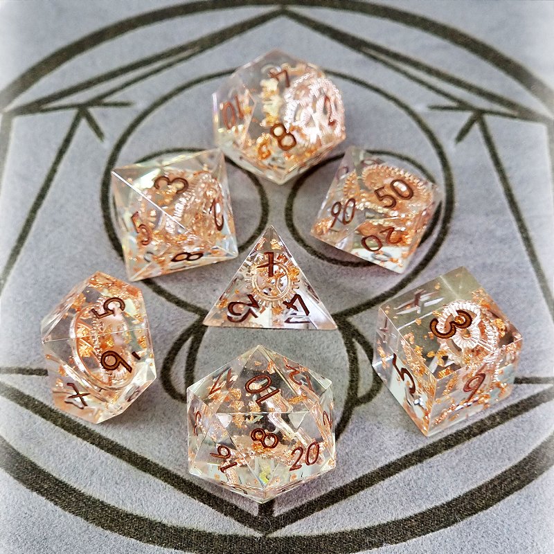 Golden Age - Set de Dados (7 peças) - My Dice Factory