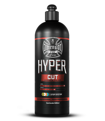 Hyper Cut Dimension 500ml Composto Polidor Corte - AutoV Detail Brasil ...