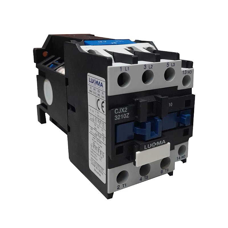 CONTATOR CJX2 3210Z NA 12VDC LUKMA - Elétrica Suzuki