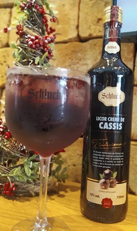 LICOR CREME DE CASSIS - Empório Amizade