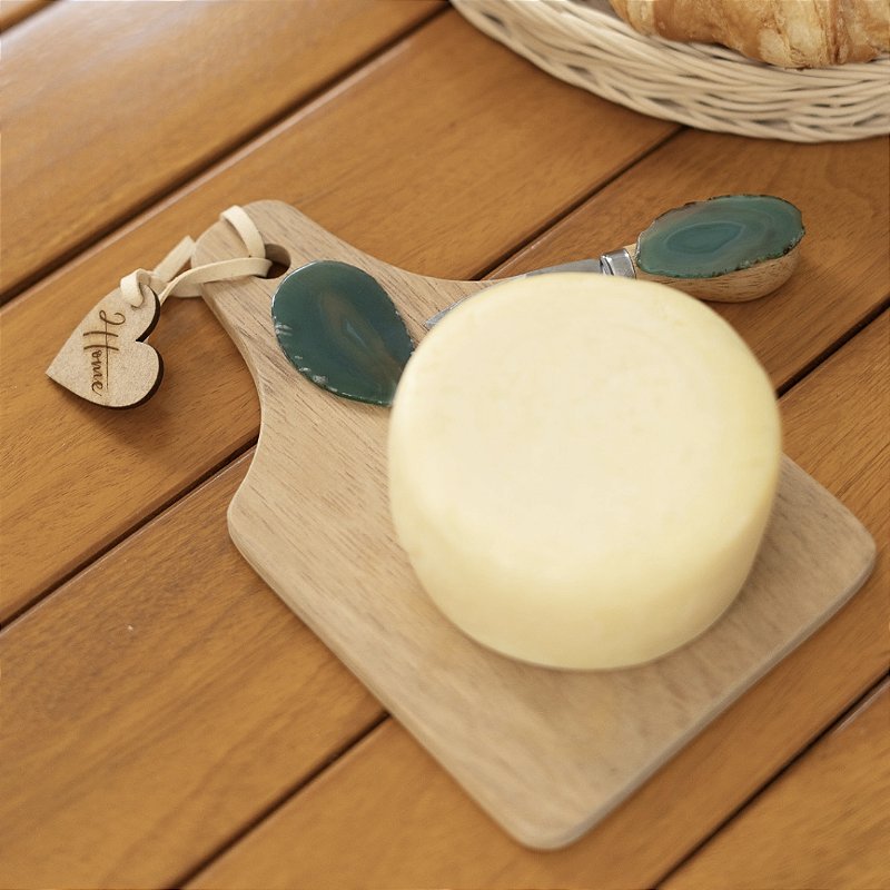 Tábua de Servir em Bambu com Detalhes em Pedra Ágata - To Home ...