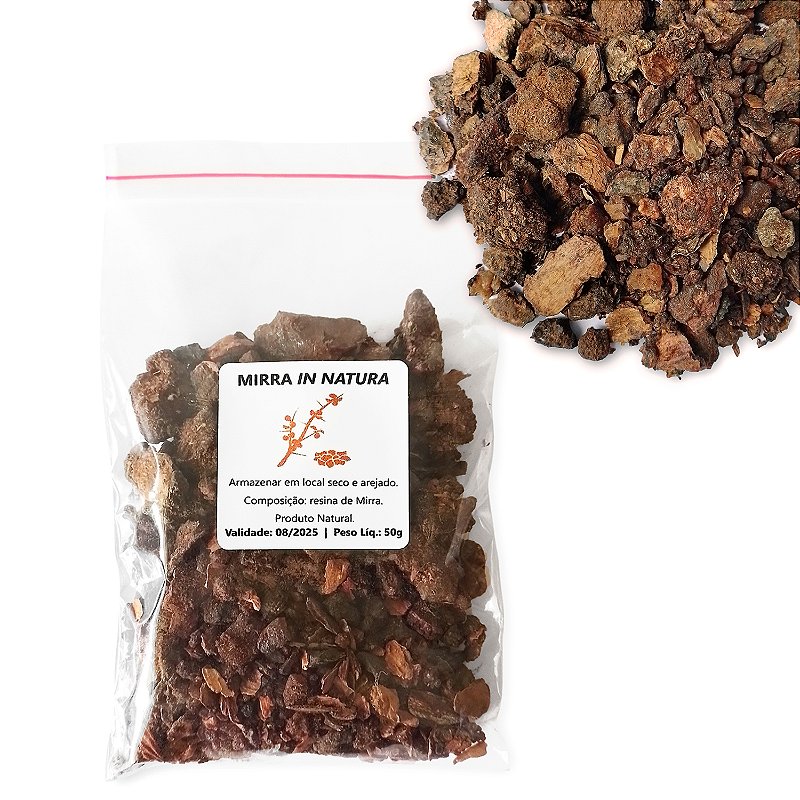 Mirra - Incenso Importado - Resina Natural - Samādhi