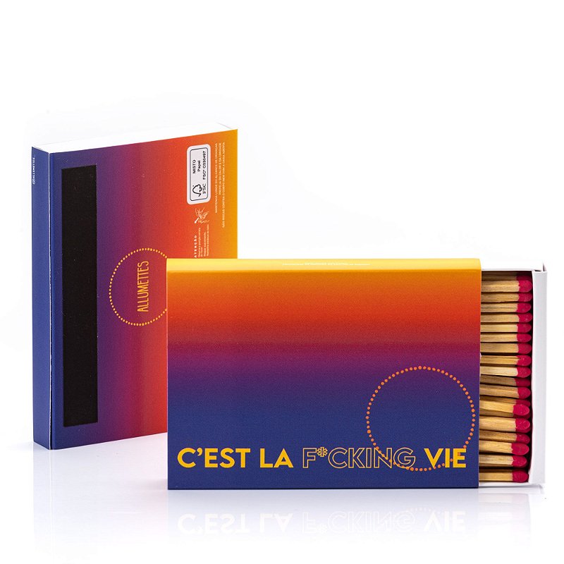 CAIXA CEST LA VIE ALLUMETTES - Allumettes