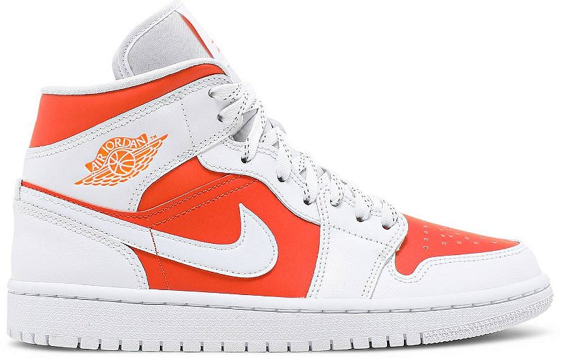 AIR JORDAN 1 MID ' BRIGHT CITRUS ' - Os melhores sneakers estão aqui