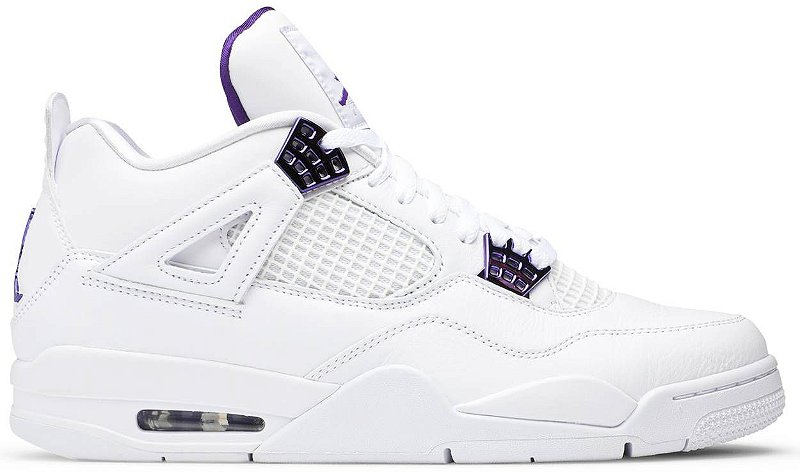 AIR JORDAN 4 RETRO ' PURPLE METALLIC ' - Os melhores sneakers estão aqui