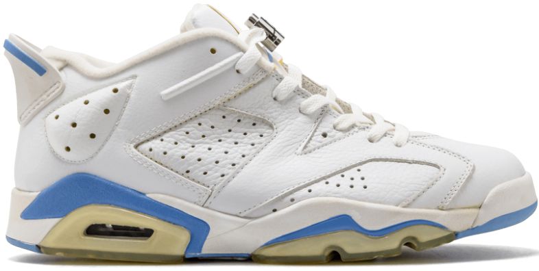 AIR JORDAN 6 RETRO LOW ' UNIVERSITY BLUE' - Os melhores sneakers estão ...