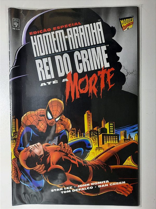 Gibi Homem-aranha Rei do Crime até a Morte Autor Edição Especial [usado ...