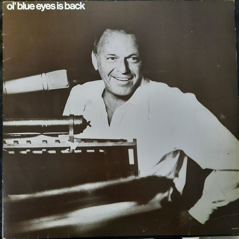 Disco de Vinil Frank Sinatra ‎- Ol'' Blue Eyes Is Back Interprete Frank ...