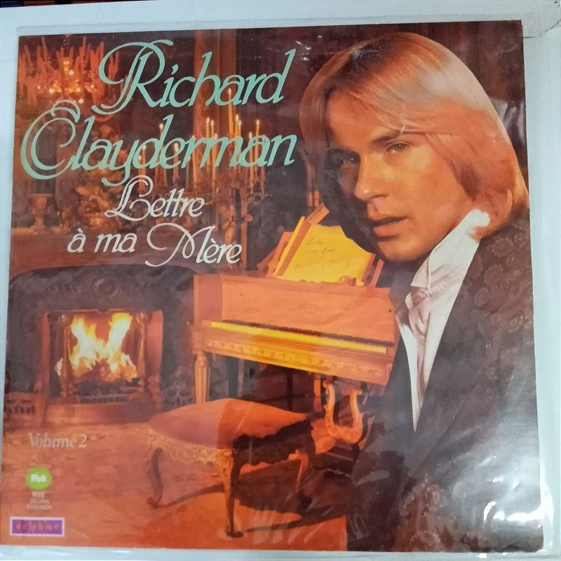 Disco de Vinil Richard Clayderman - Lrttre á Ma Mere Vol.2 Interprete ...