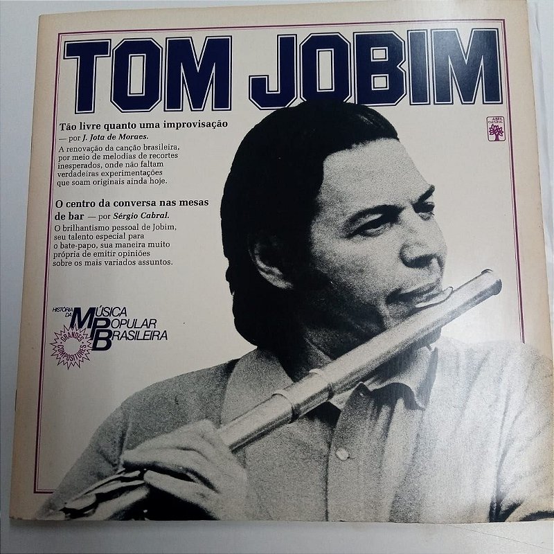 Disco de Vinil Tom Jobim - História da Mpb Interprete Tom Jobim (1982 ...