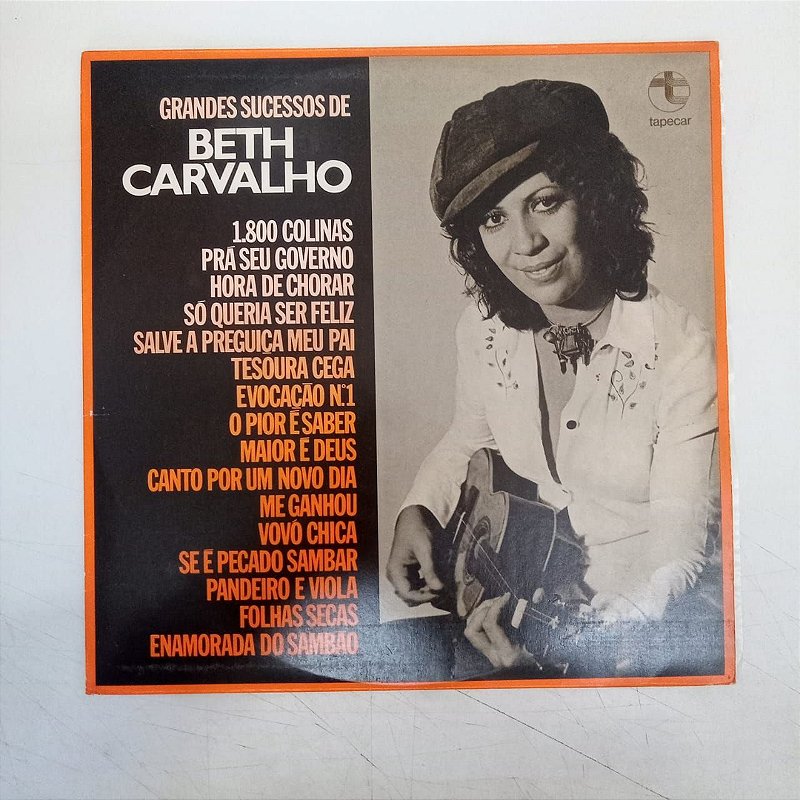 Disco de Vinil Beth Carvalho - Grandes Sucessos de Beth Carvalho ...