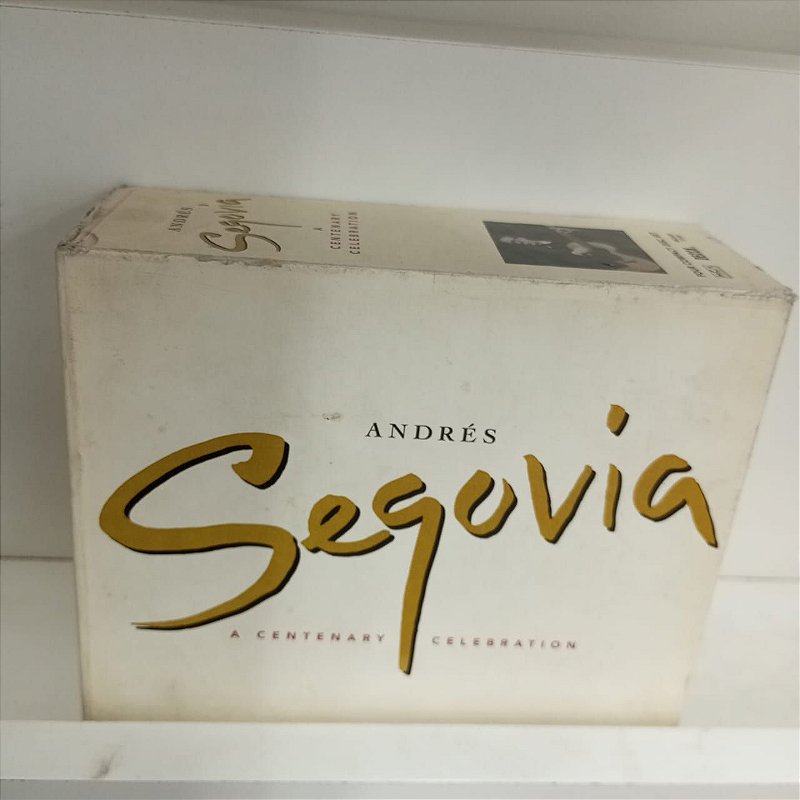 Cd Andrés Segovia - a Century Celebration / Box com Quatro Cds ...