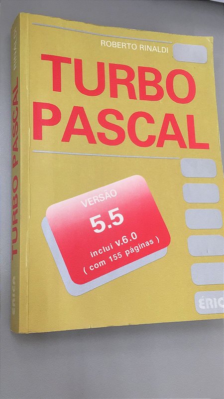 Livro Turbo Pascal Autor Rinaldi, Roberto (1990) [usado] - Sebo Espaço ...