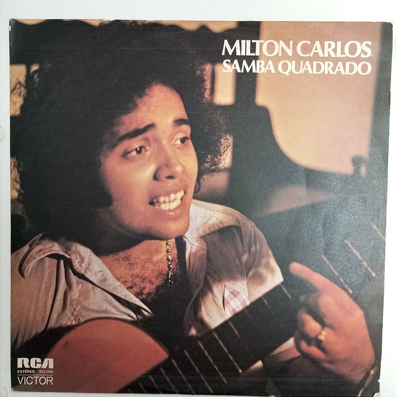 Disco de Vinil Milton Carlos - Samba Quadrado Interprete Milton Carlos ...