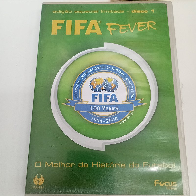 Dvd Fifa Fever - o Melhor da Historia do Futebol Editora Twi /fifa ...