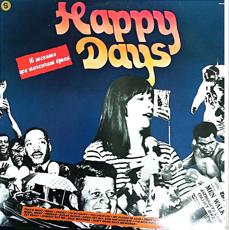 Disco de Vinil Happy Days - 16 Sucessos que Marcaram Época Interprete ...
