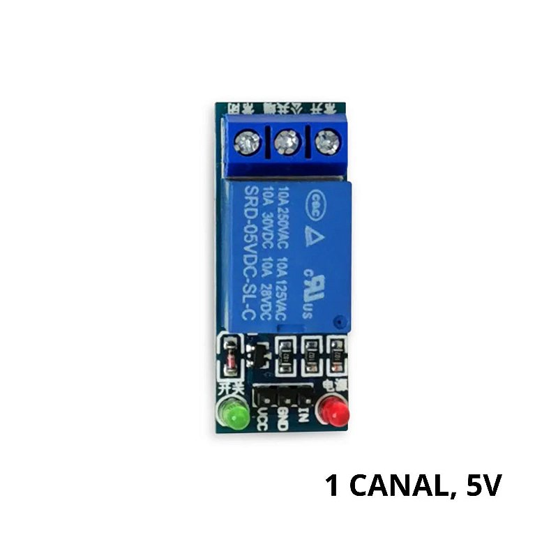 Módulo Rele 5v - TCJ ELETRÔNICA
