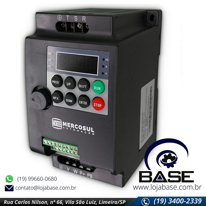 Inversor de frequência 1cv - Base Motores e Acessórios