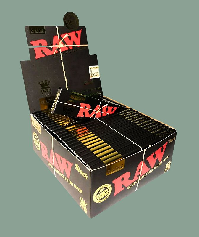 SEDA RAW BLACK - KS (ATACADO) - Urban Haze Tatuapé – Headshop, Growshop ...