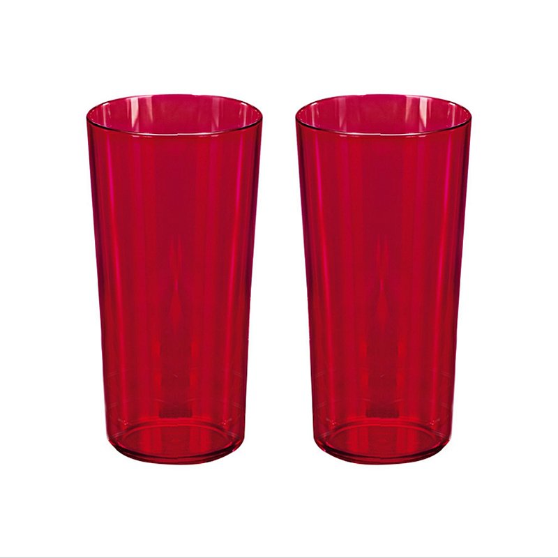 Tupperware Kit 2 Copos Clear 400ml Policarbonato - Www.jositupper.com.br