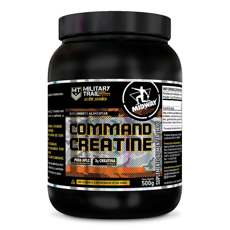 Command Creatine 500g - Loja Midway Labs - Os melhores suplementos ...