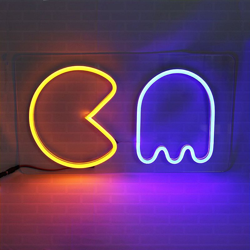 Neon Led PAC-MAN - Compre online na Acrilic - Acrilic