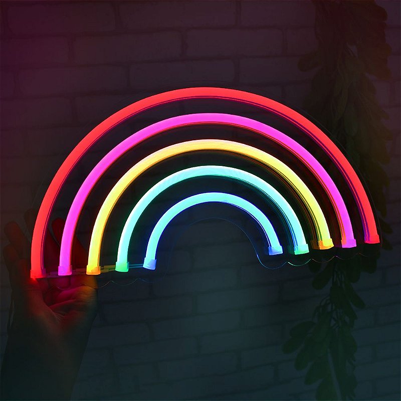 Neo Led - Arco-íris - Acrilic