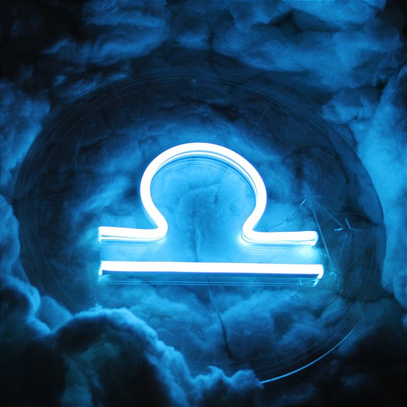 Neon Led coleção Signs - LIBRA - Acrilic