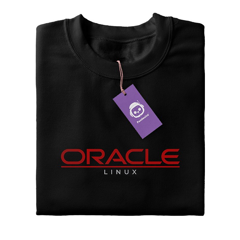 Camiseta Programador Oracle Linux - Loja Pandesivo