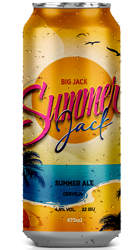Cerveja Big Jack Summer Jack Summer Ale 473 ml - Big Jack Brew Shop