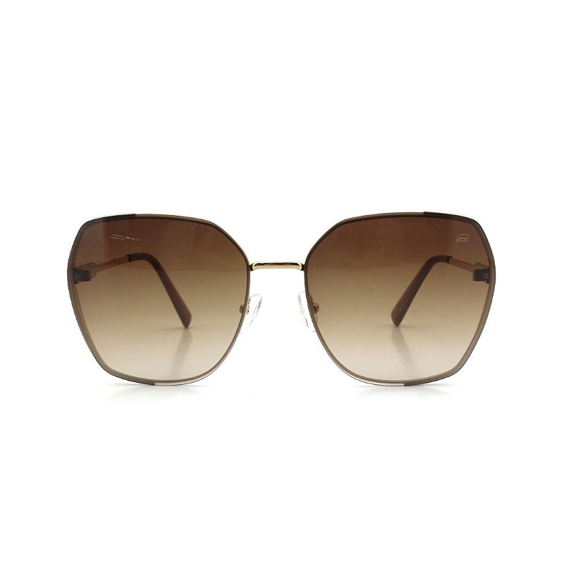 Óculos de Sol Feminino Ferrovia Proteção UVA e UVB 436358 - Óculos de ...