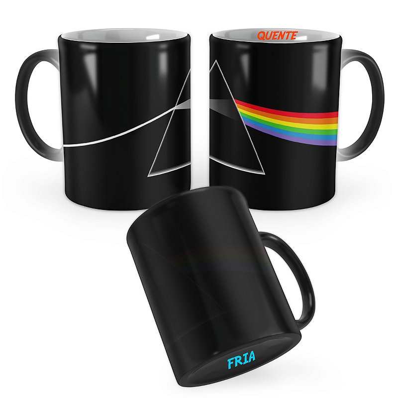 Caneca Mágica Pink Floyd The Dark Side of The Moon | Decora Geek ...
