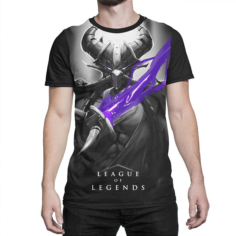 Camiseta Kassadin League of Legends Lol Preta | Decora Geek - Decora Geek