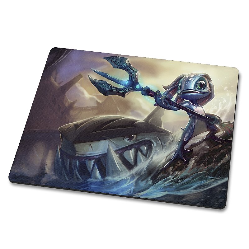 ⭐ MousePad Fizz League of Legends Lol Grande Profissional | Decora ...