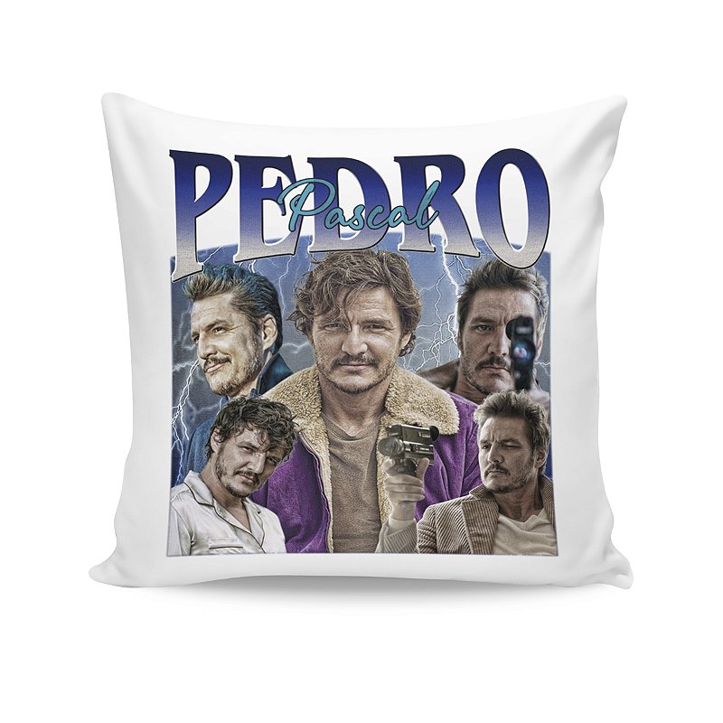 ⭐ Almofada Pedro Pascal Fotos Montagem | Decora Geek - Decora Geek