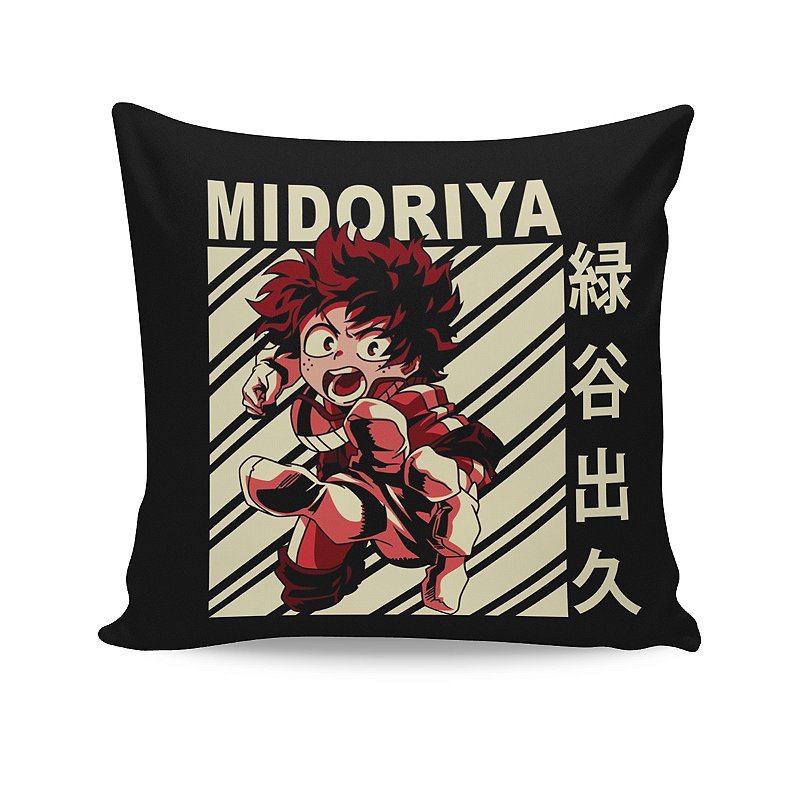 🚀 Almofada My Hero Academia Deku Midoriya Boku No Hero M5 | Decora ...