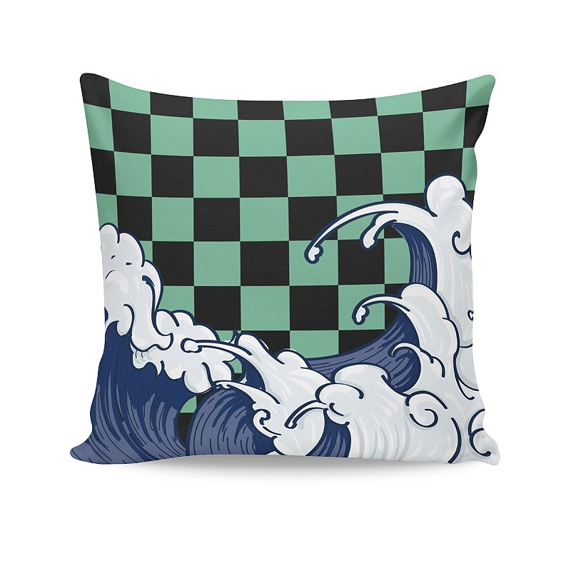 Almofada Demon Slayer Respiração da Água | Decora Geek - Decora Geek