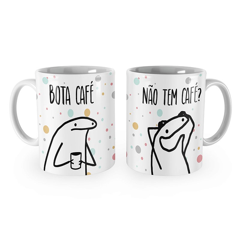 Caneca Flork Bota Café Não tem Café | Decora Geek - Decora Geek Caneca Flork Bota Café Não tem Café | Decora Geek - Decora Geek