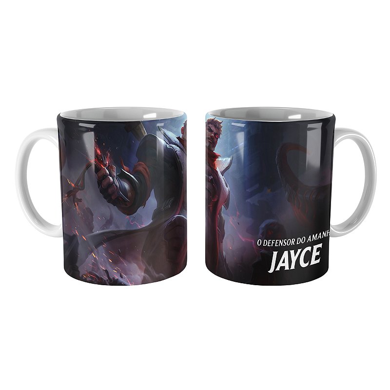 Caneca Jayce da Resistência League of Legends Lol | Decora Geek ...