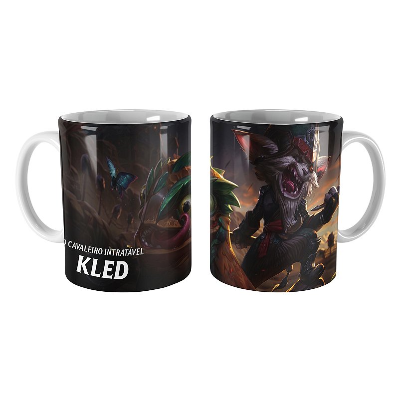 Caneca Kled League of Legends Lol | Decora Geek - Decora Geek