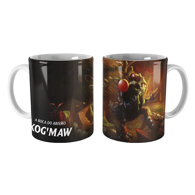 Caneca KogMaw Rena League of Legends Lol | Decora Geek - Decora Geek
