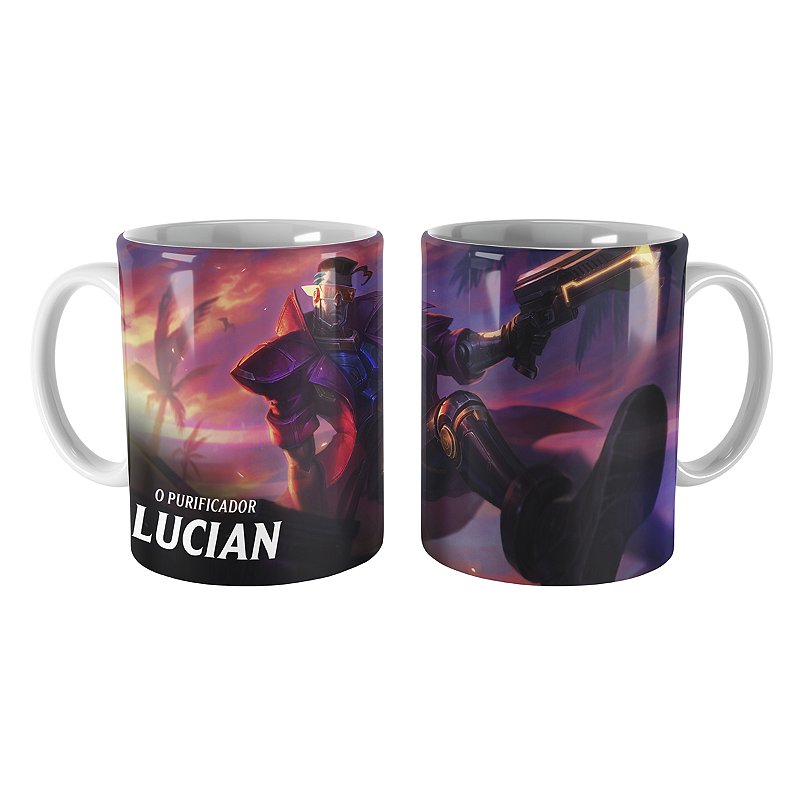 Caneca Lucian Demacia Vice League of Legends Lol | Decora Geek - Decora ...