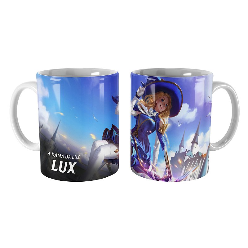 Caneca Lux Feiticeira League of Legends Lol | Decora Geek - Decora Geek