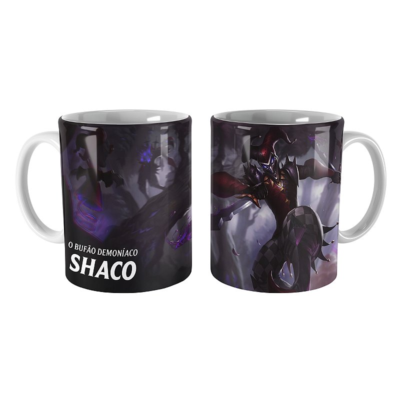 Caneca Shaco League of Legends Lol | Decora Geek - Decora Geek