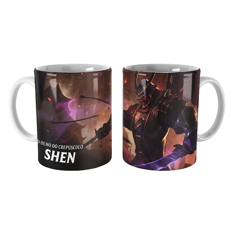 Caneca Shen Mestre Samurai League of Legends Lol | Decora Geek - Decora ...